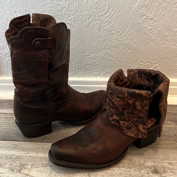 Overland | Shoes | Overland Sonora Cassidy Leather Cowgirl Boots | Poshmark